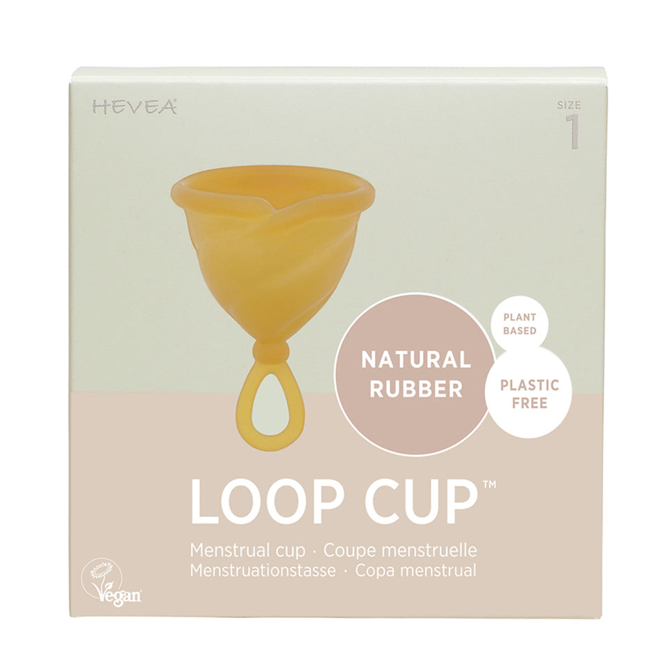 Hevea - Loop Cup - Natural Rubber - Size 1 – The World of Good