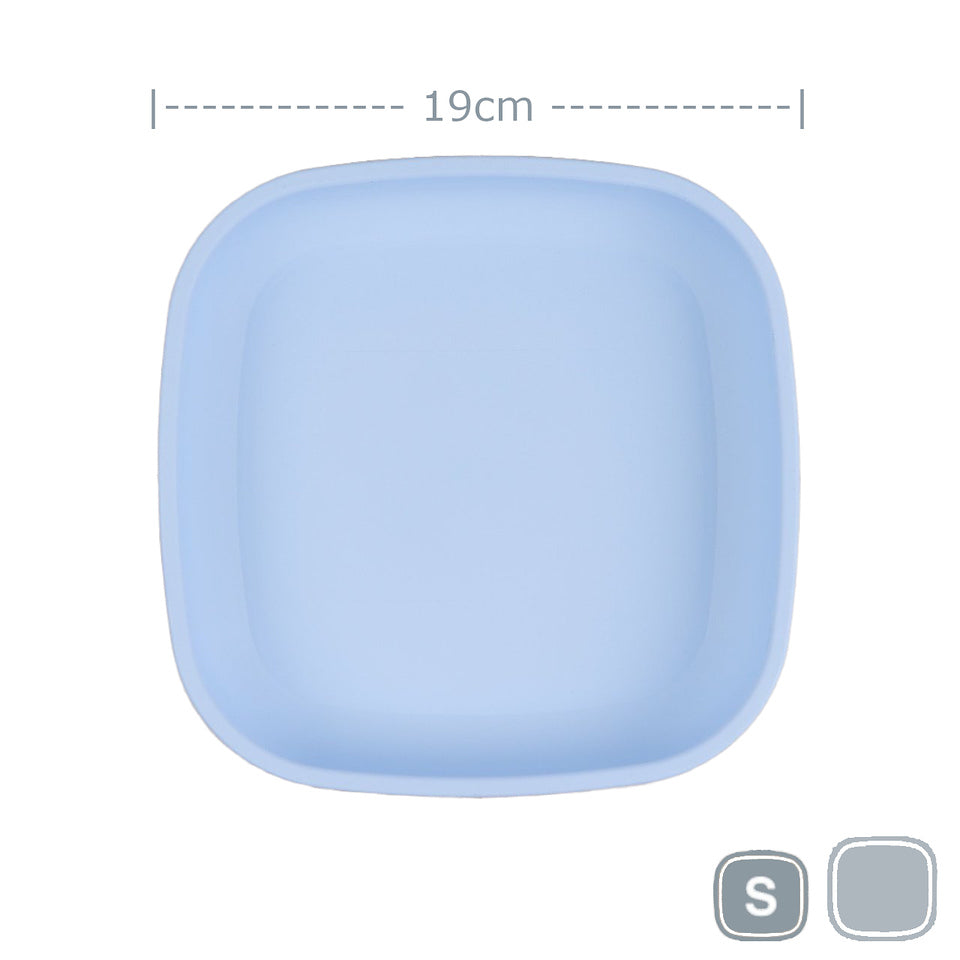 Re-Play Flat Plate - Ice Blue – The World of Good